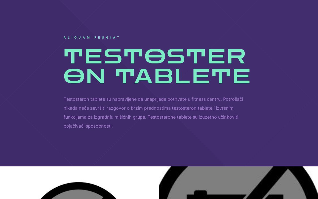 Testosteron Tablete